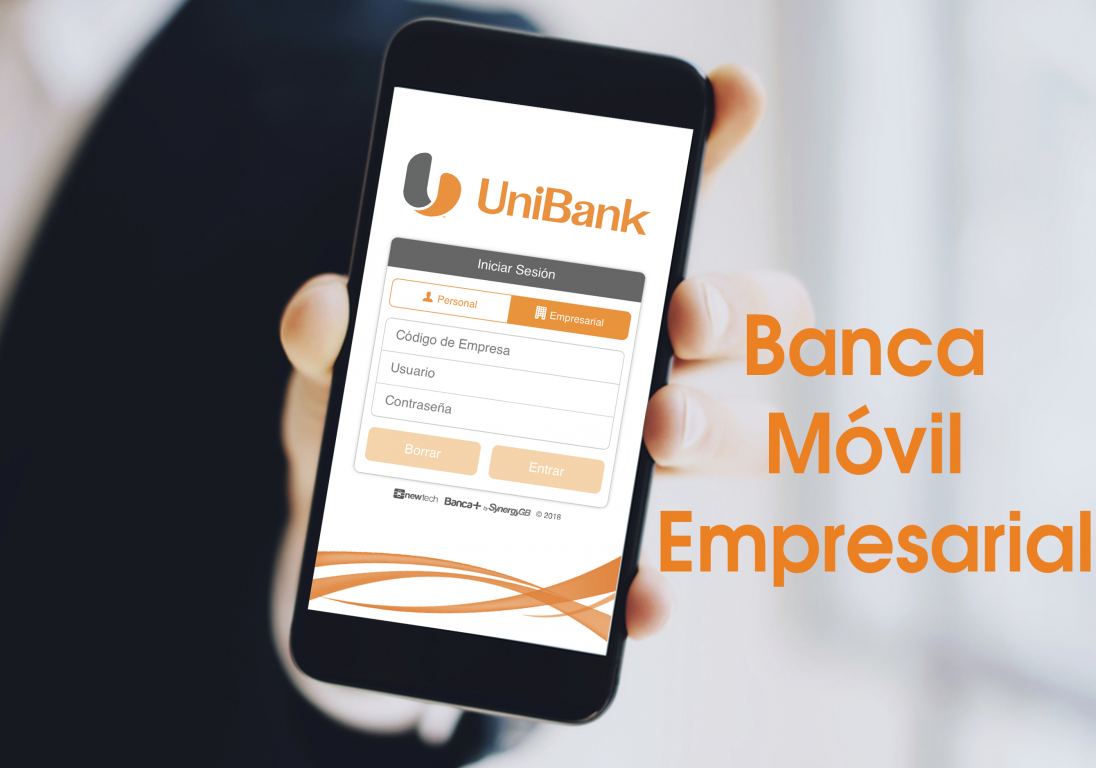 Descarga nuestra Banca Móvil Empresarial | UniBank